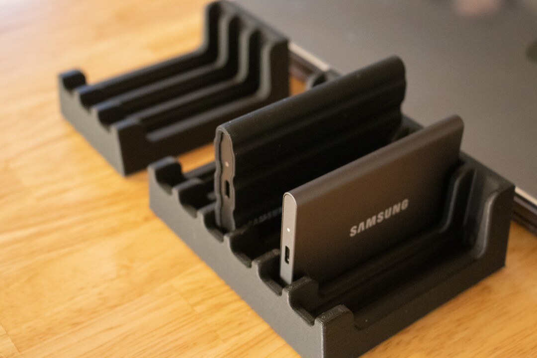 Samsung T7/T7 Shield SSD Holder SSD Organizer - Etsy Australia