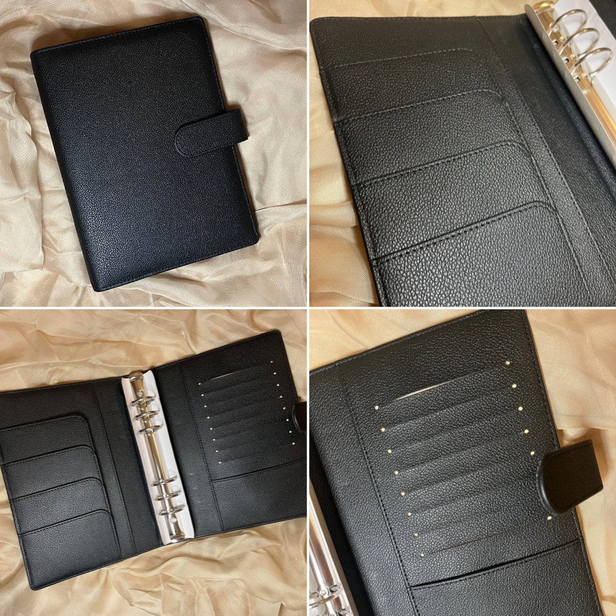 Built for You Folio Binders 6-ring A5 Binders With Snap Closure, Card ...