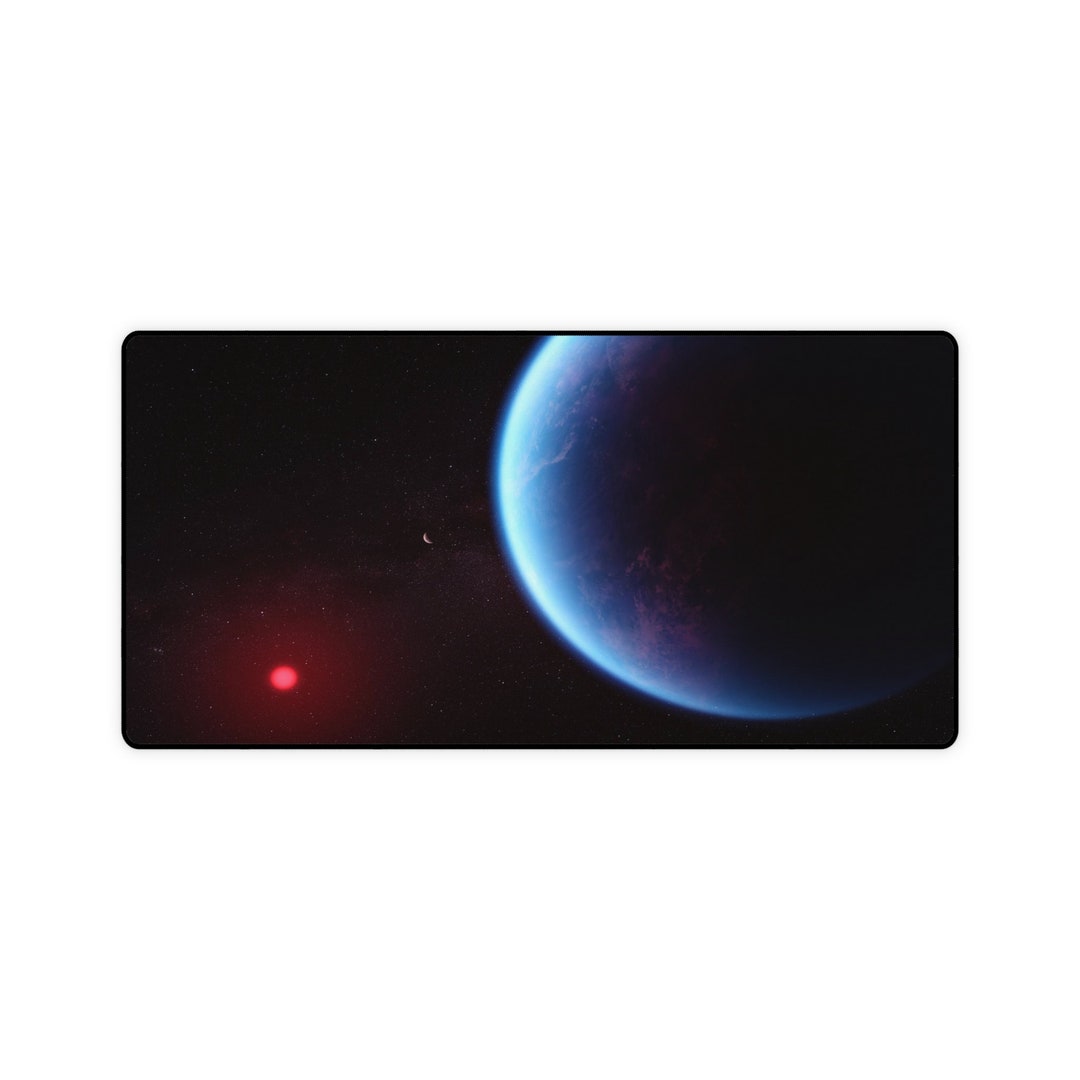 Exoplanet K2-18b James Webb Illustration Desk Mat Large 31.5 X 15.5 - Etsy