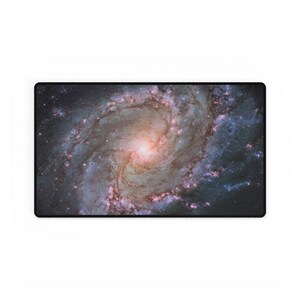 Desk Computer Mat - 3 Sizes With Spiral Galaxy Messier83 Design, Work ...