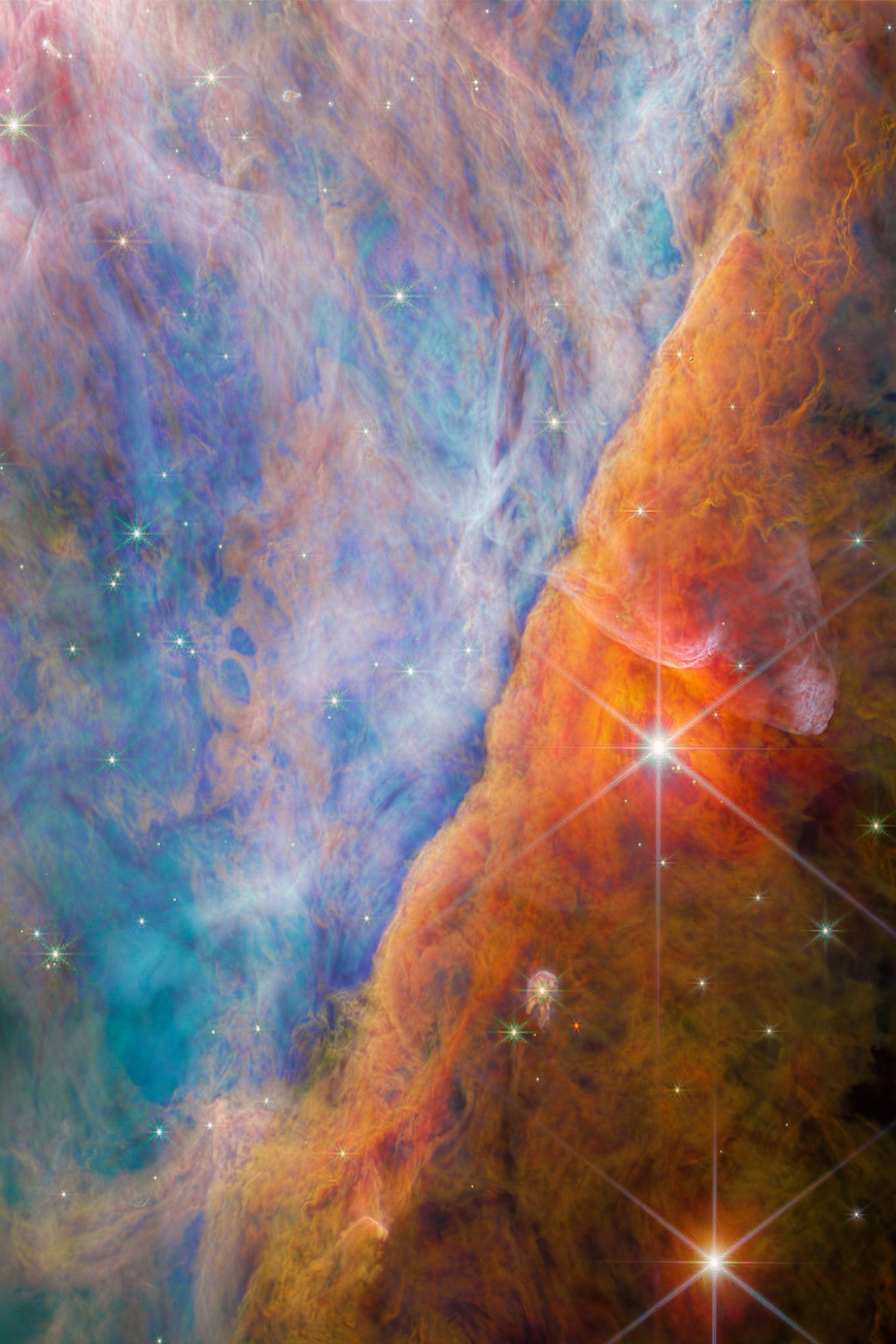 James Webb Orion Bar Nircam Image Poster Ready Digital Download ...