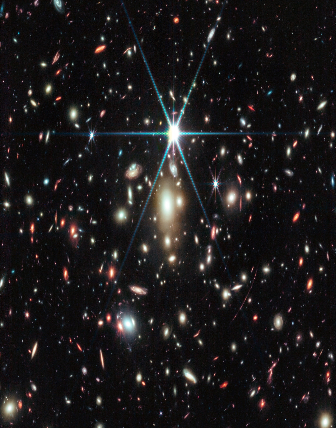 James Webb Sunrise Arc Galaxy Cluster Poster Ready Instant Digital ...