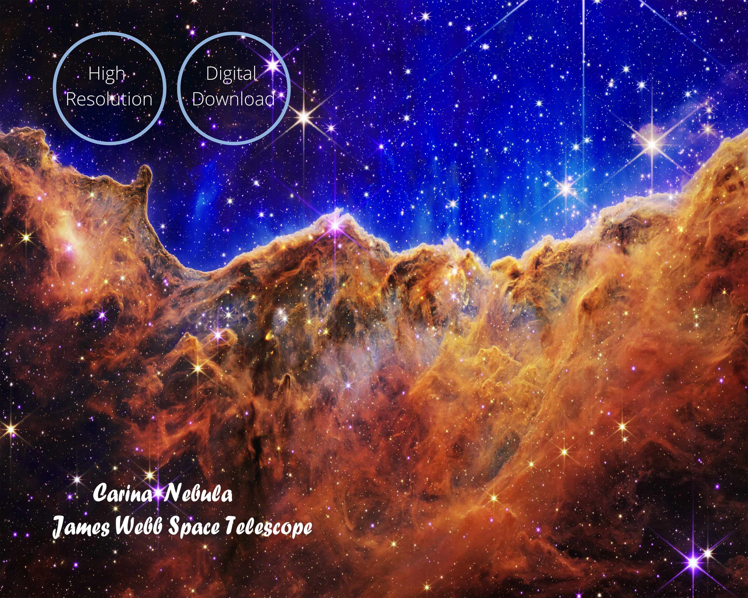 Carina Nebula High Resolution