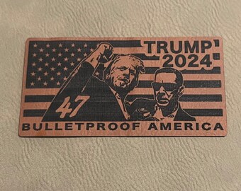 SVG Trump 2024 Bulletproof Patch - Etsy