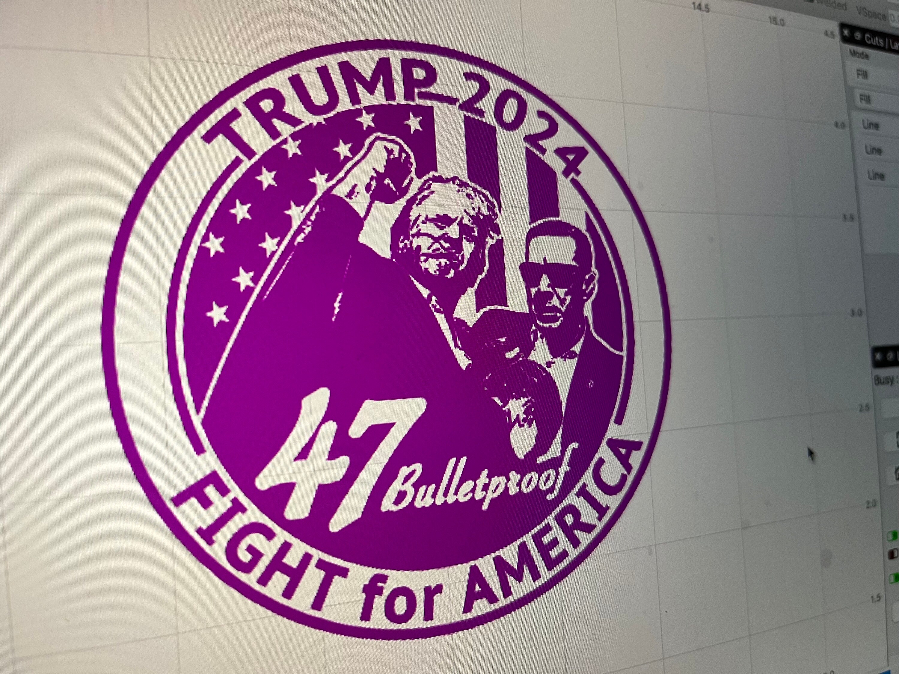 SVG Trump 2024 Bulletproof Patch - Etsy