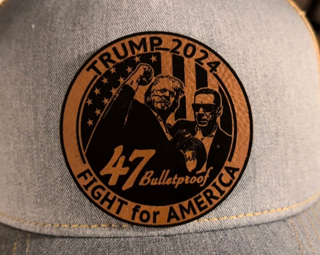 SVG Trump 2024 Bulletproof Patch - Etsy