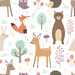 Cute Animal Print Wallpaper - Digital Animal Art Wallpaper - Safari ...