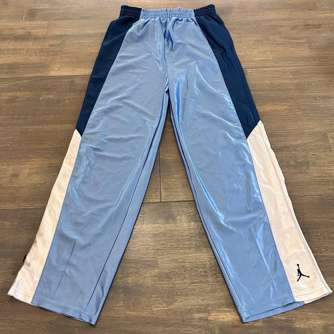 Vintage Air Jordan Jumpman UNC Blue Striped Basketball Track Sweat ...