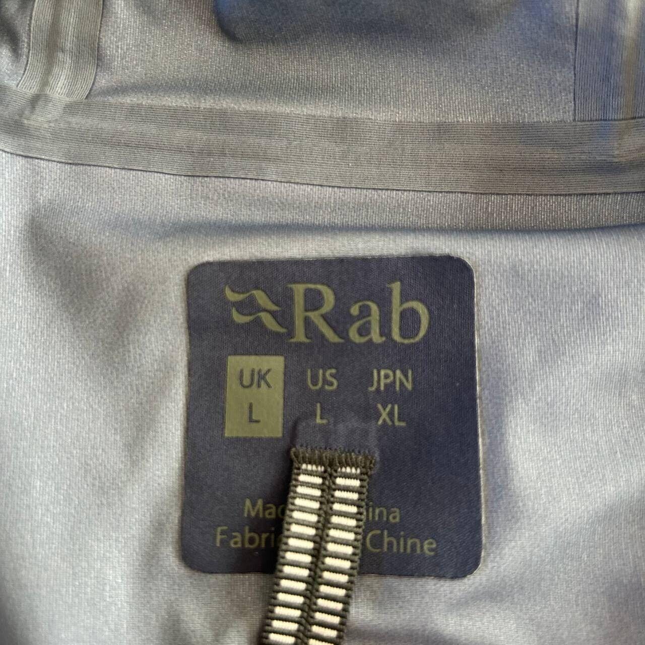 Rab X Jeep Kinetic Proflex Full Zip Windbreaker Jacket Hooded Active ...