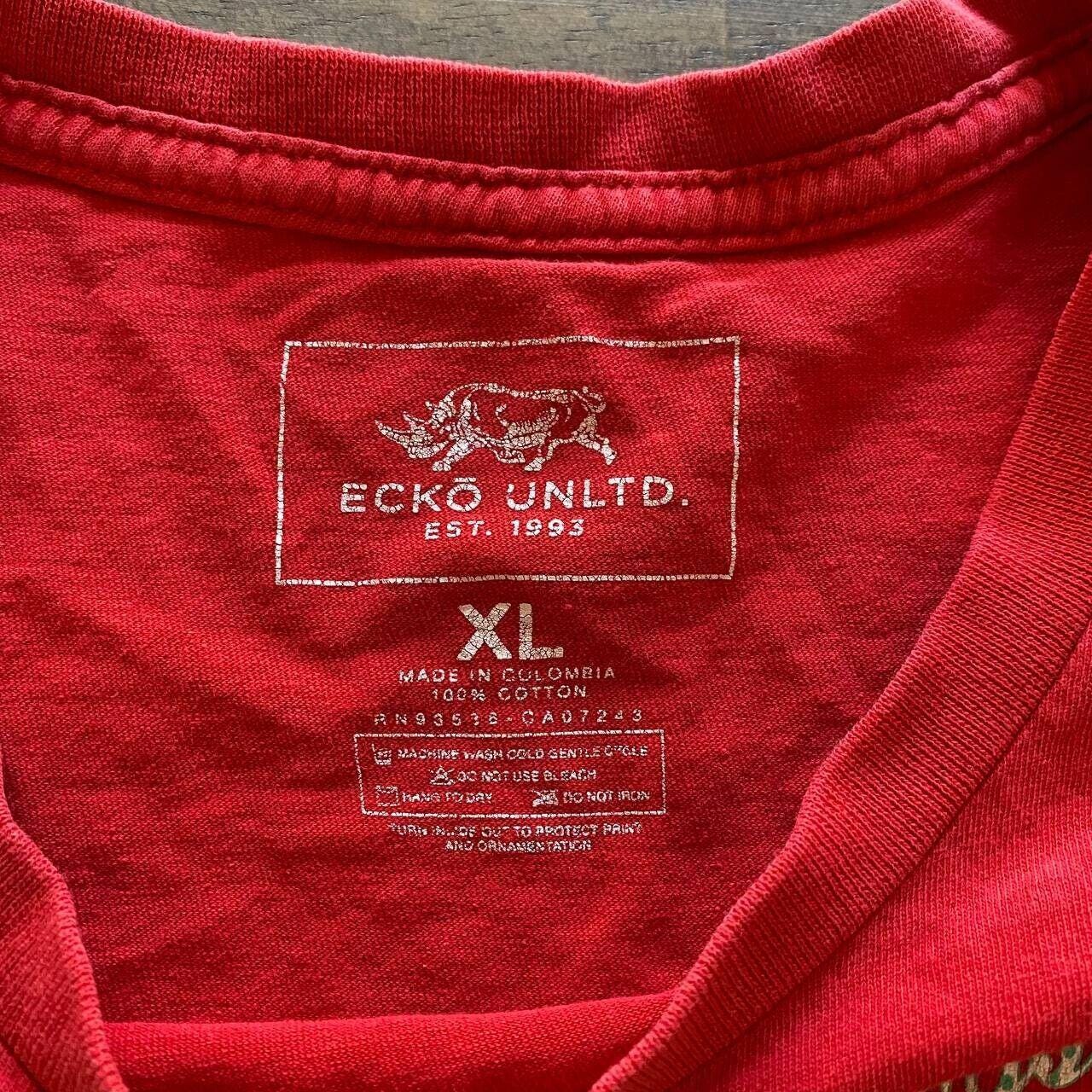 Vintage 2000s Ecko Unltd. Y2K Style Graphic Logo Tee Shirt Red Mens Size XL - Etsy