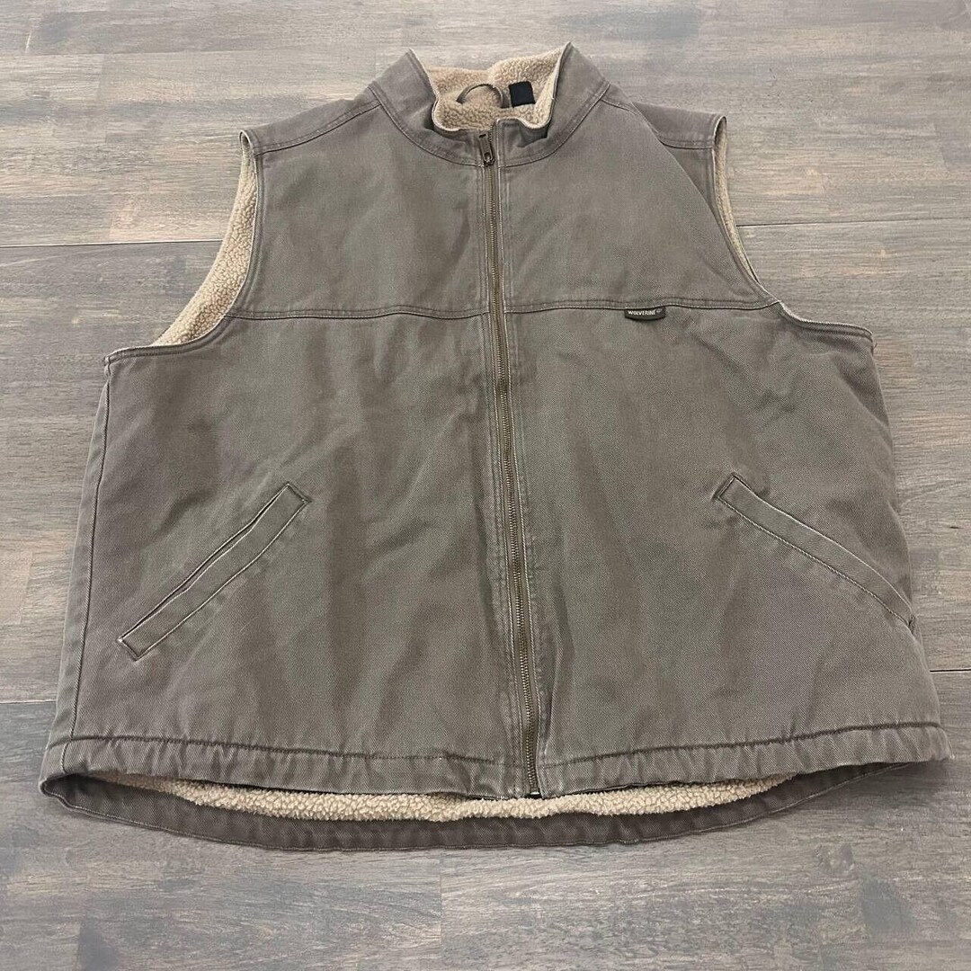 Wolverine Men's Upland Heavy Utility Work Vest Sherpa Lined Size 2XL ...
