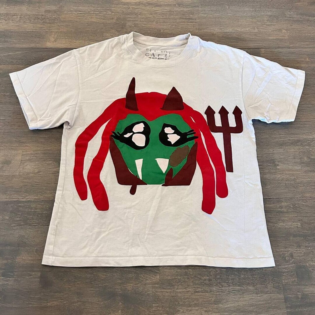 Playboi Carti X CPFM King WLR Album Promo Cactus Plant T-shirt White ...