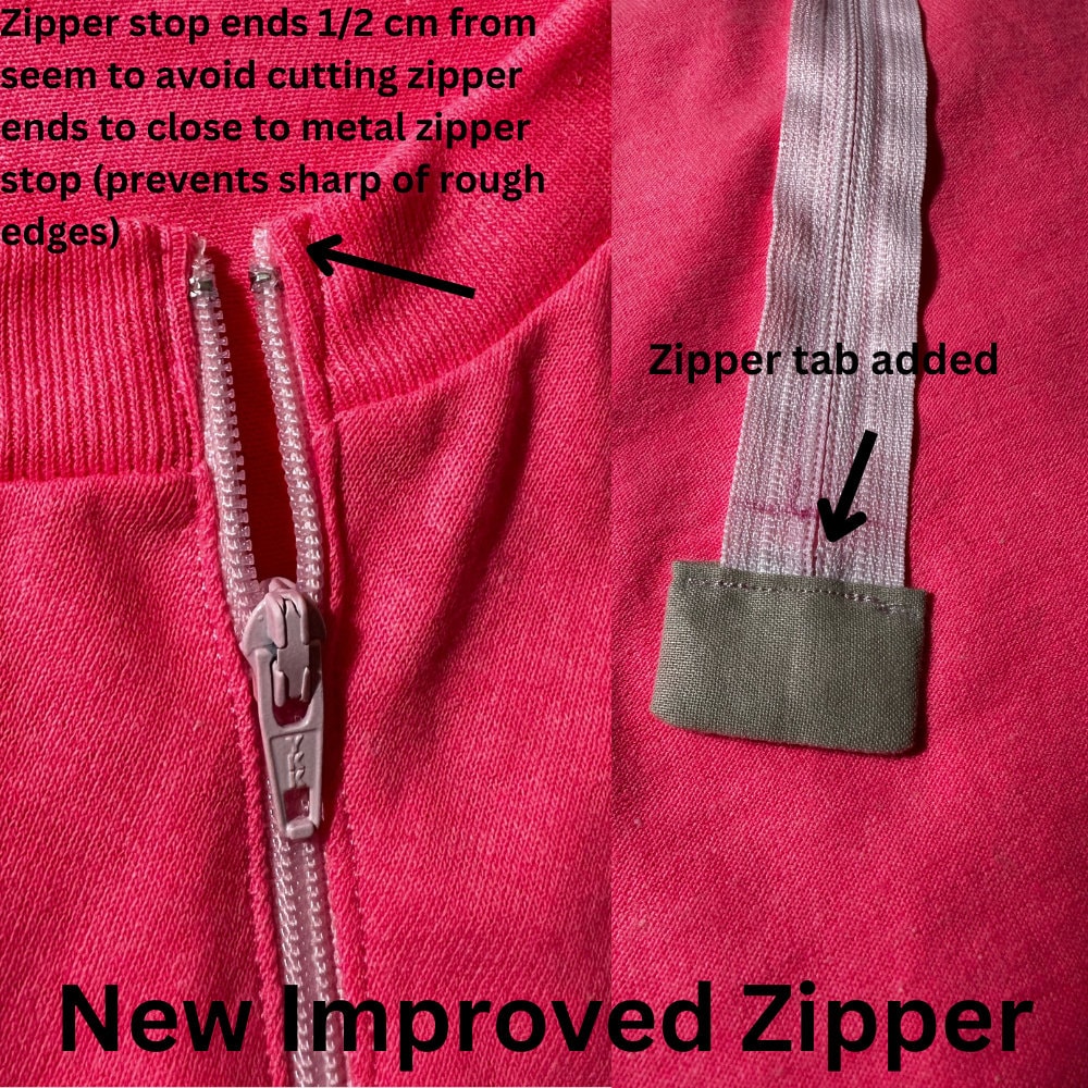 Adult Left-side Port Access Shirts for Chemotherapy, Dialysis, and ...