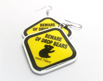 Beware of Bears Sign - Etsy
