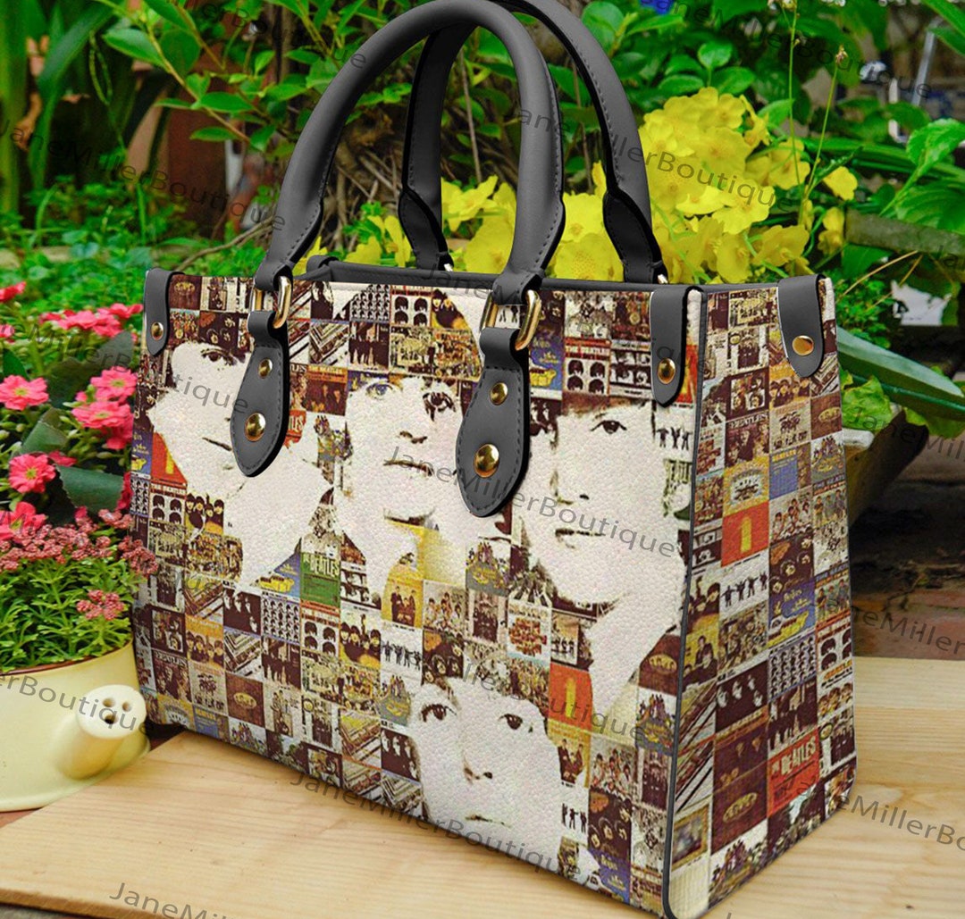 The Beatles Rock Band Leather Bag Rock Music Handbag Custom - Etsy