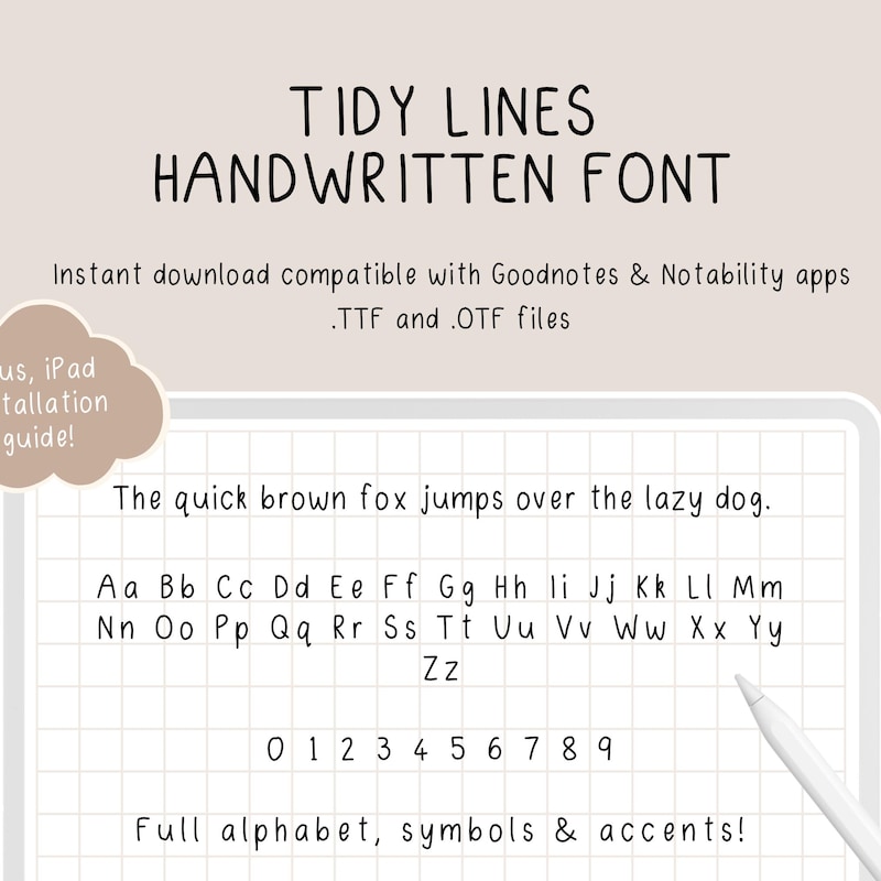 Goodnotes Paper Lines - Etsy