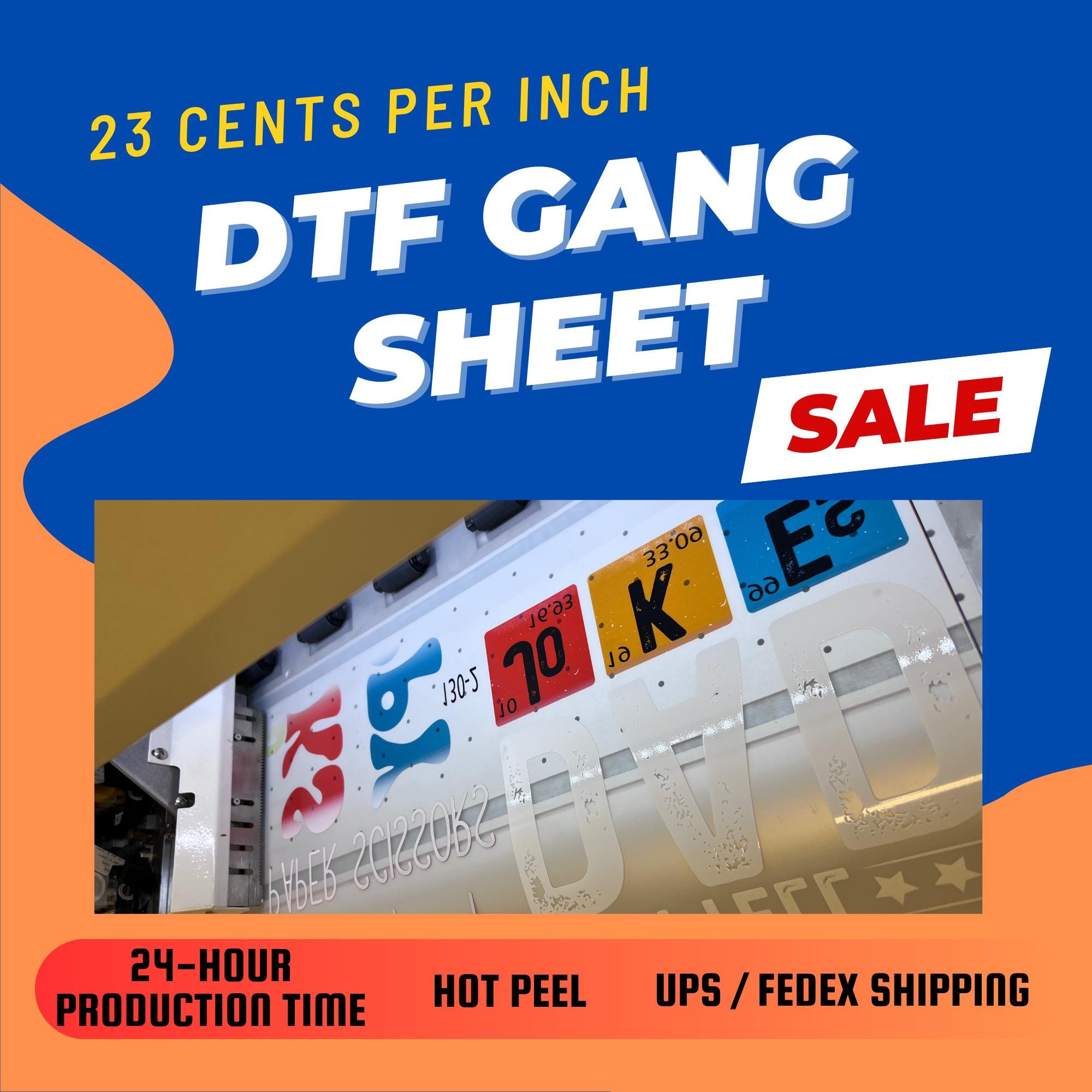 DTF Gang Sheet Hot Instant Peel Same Day Production - Etsy