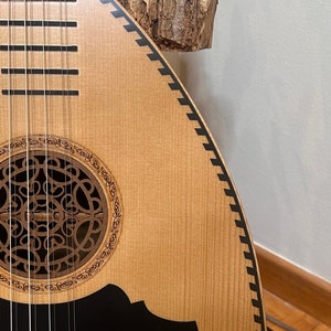 Original Mainland Lute Greek Traditional Handmade Stergiano Laouto ...