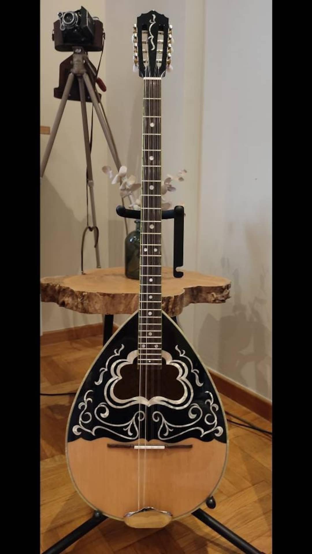 Premium Handmade 8-string Bouzouki - Greek Traditional Popular ...