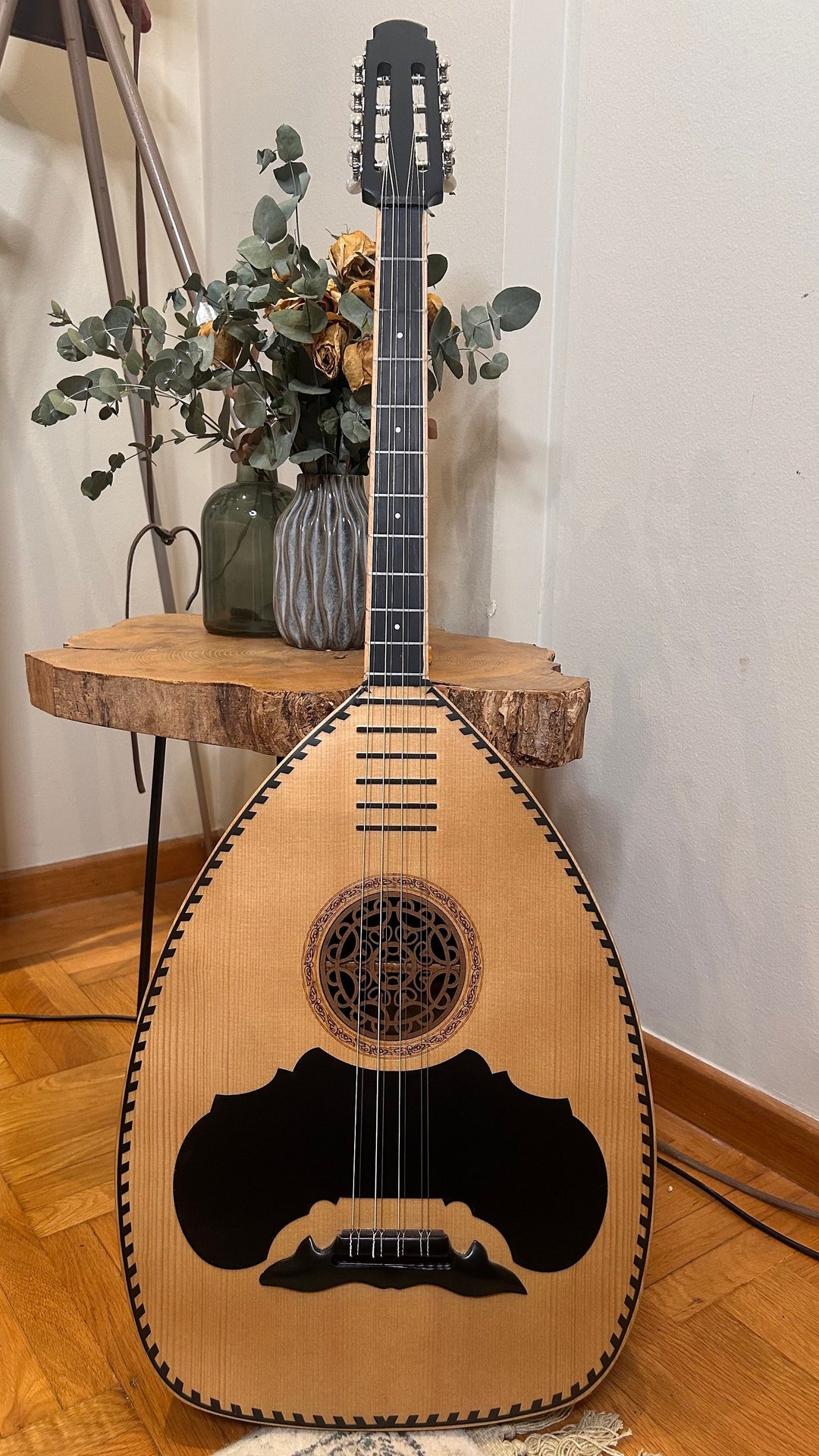 Original Mainland Lute Greek Traditional Handmade Stergiano Laouto ...
