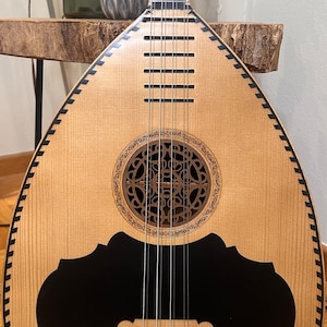 Original Mainland Lute Greek Traditional Handmade Stergiano Laouto ...