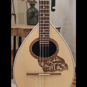 Handmade 8-string Bouzouki - Greek Traditional Instrument With ...