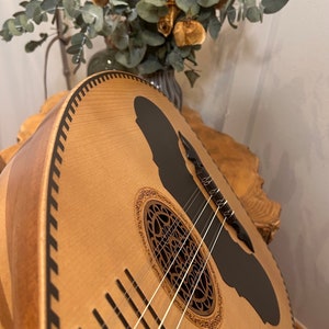 Original Mainland Lute Greek Traditional Handmade Stergiano Laouto ...