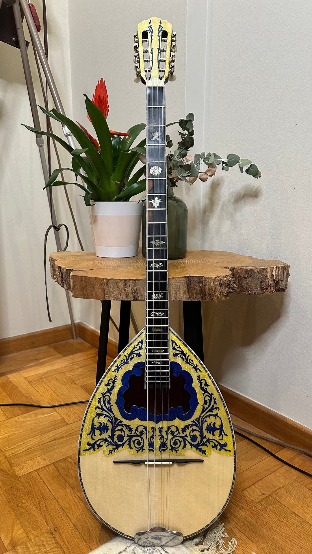Professional Handmade 8-string Bouzouki With Greek Traditional Double ...