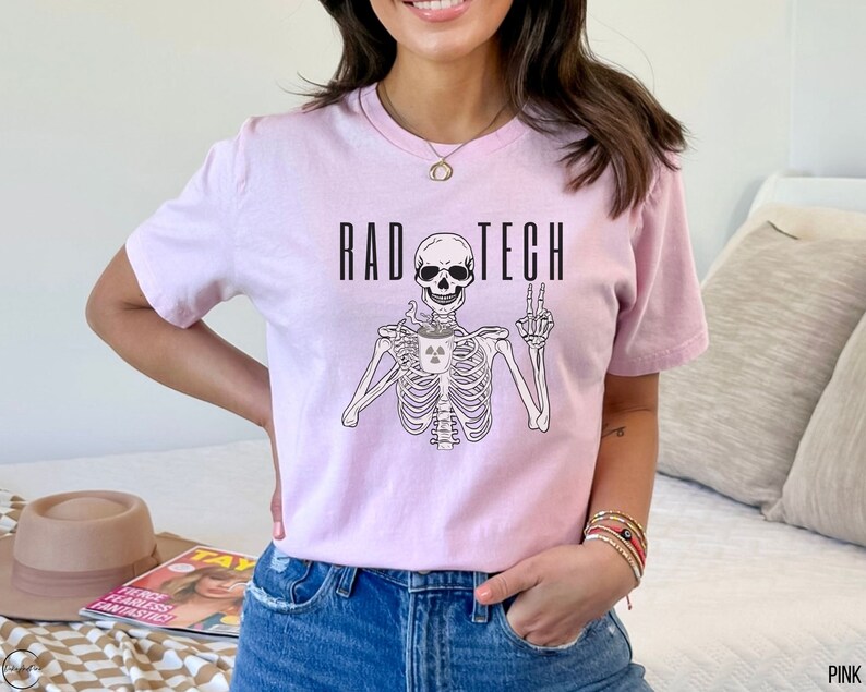 Rad Technologist Shirt,skeleton Rad Tech Tshirt,xray Tech,gift for RT ...
