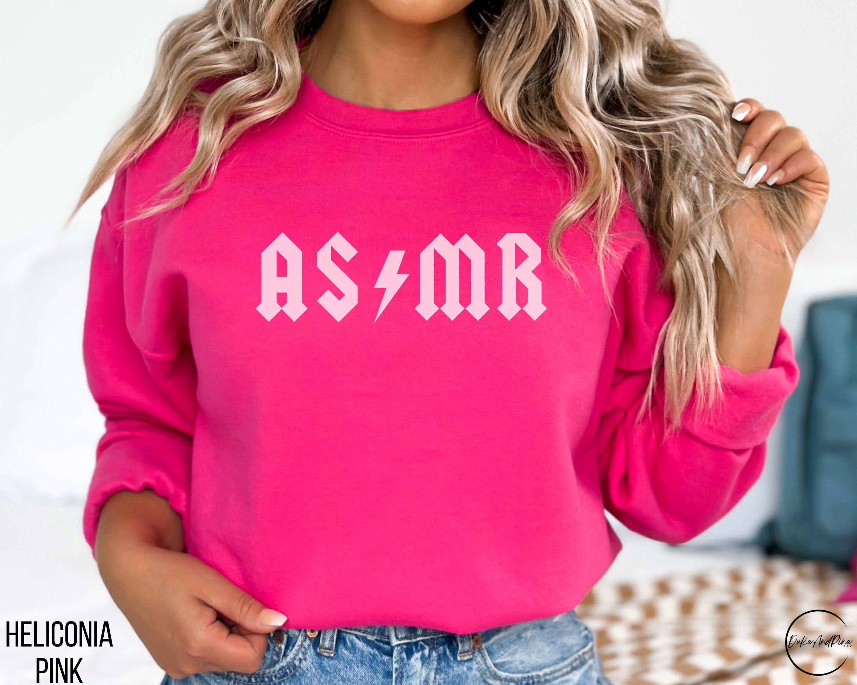 ASMR Sweatshirt,asmr Sweater,asmr Crewneck,asmr Gift,asmr Merchandise ...
