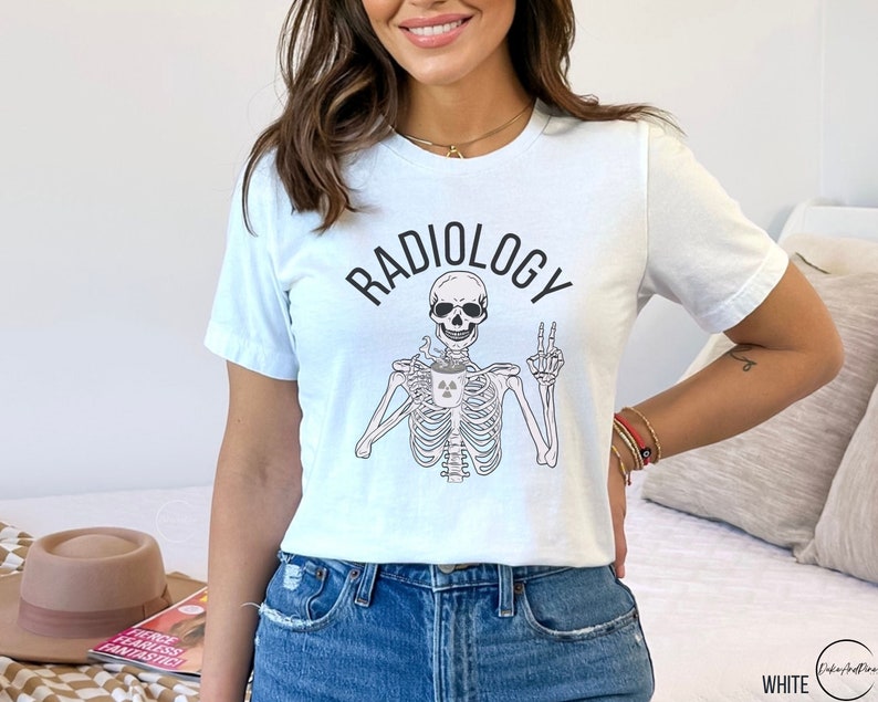 Radiology Shirt for Xray Tech Tshirt Skeleton RAD Tech Tee RT Tshirt ...