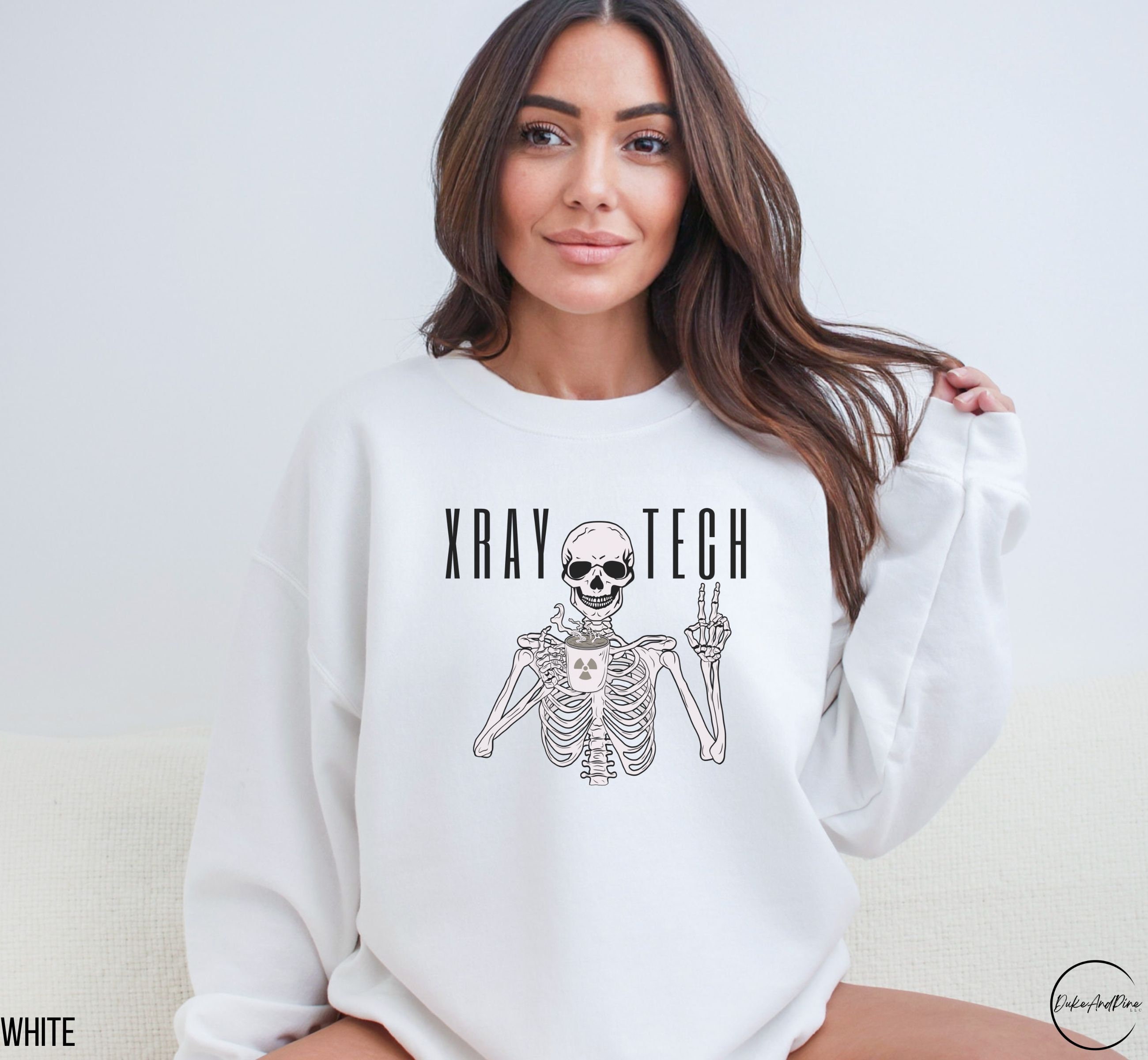 Xray Tech Sweatshirt,retro Xray Technologist Sweatshirt,coffee Skeleton ...