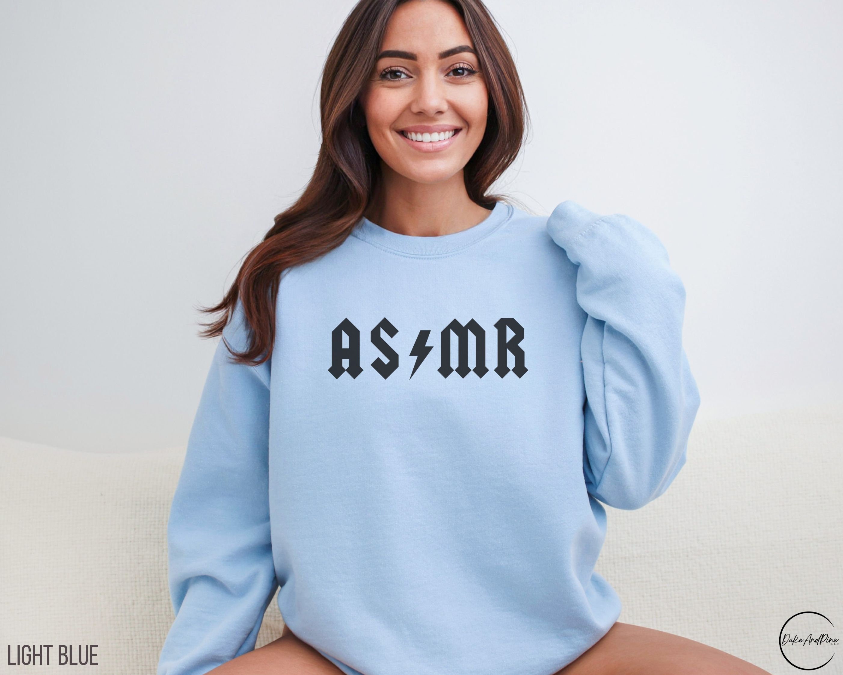 ASMR Sweatshirt,asmr Sweater,asmr Crewneck,asmr Gift,asmr Merchandise ...