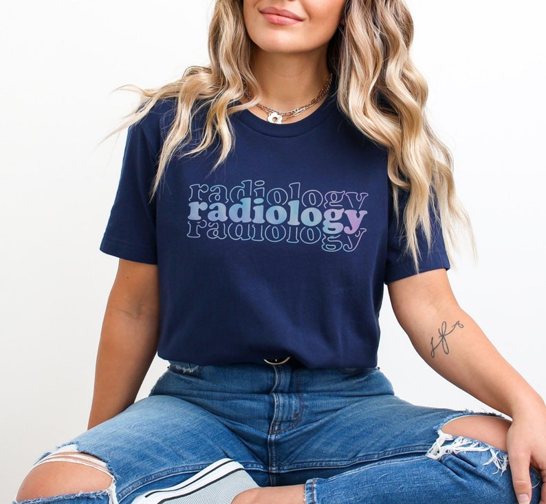 Radiology Shirt Tie Dye Rad Tech Shirt Radiologist Tee Gift for Xray ...