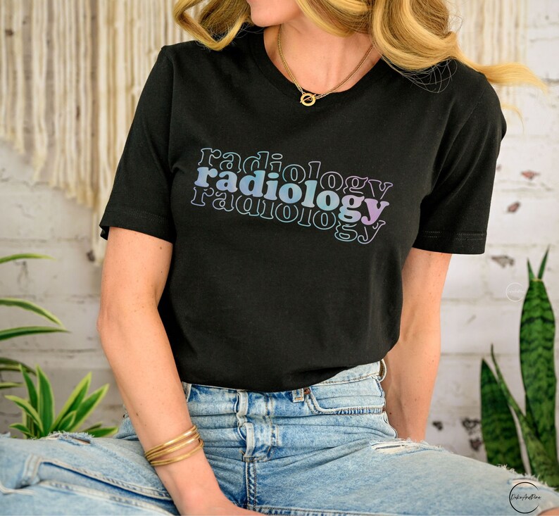 Radiology Shirt Tie Dye Rad Tech Shirt Radiologist Tee Gift for Xray ...