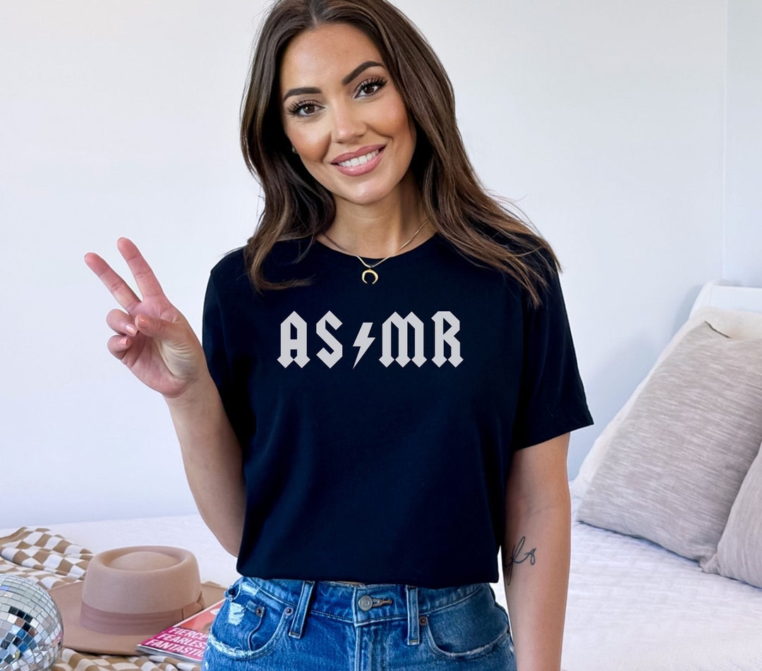 ASMR Shirt,asmr Merch,asmr Rock Music Shirt,asmr Rock and Roll Shirt ...