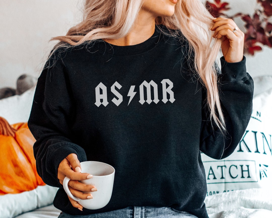 ASMR Sweatshirt,asmr Sweater,asmr Crewneck,asmr Gift,asmr Merchandise ...