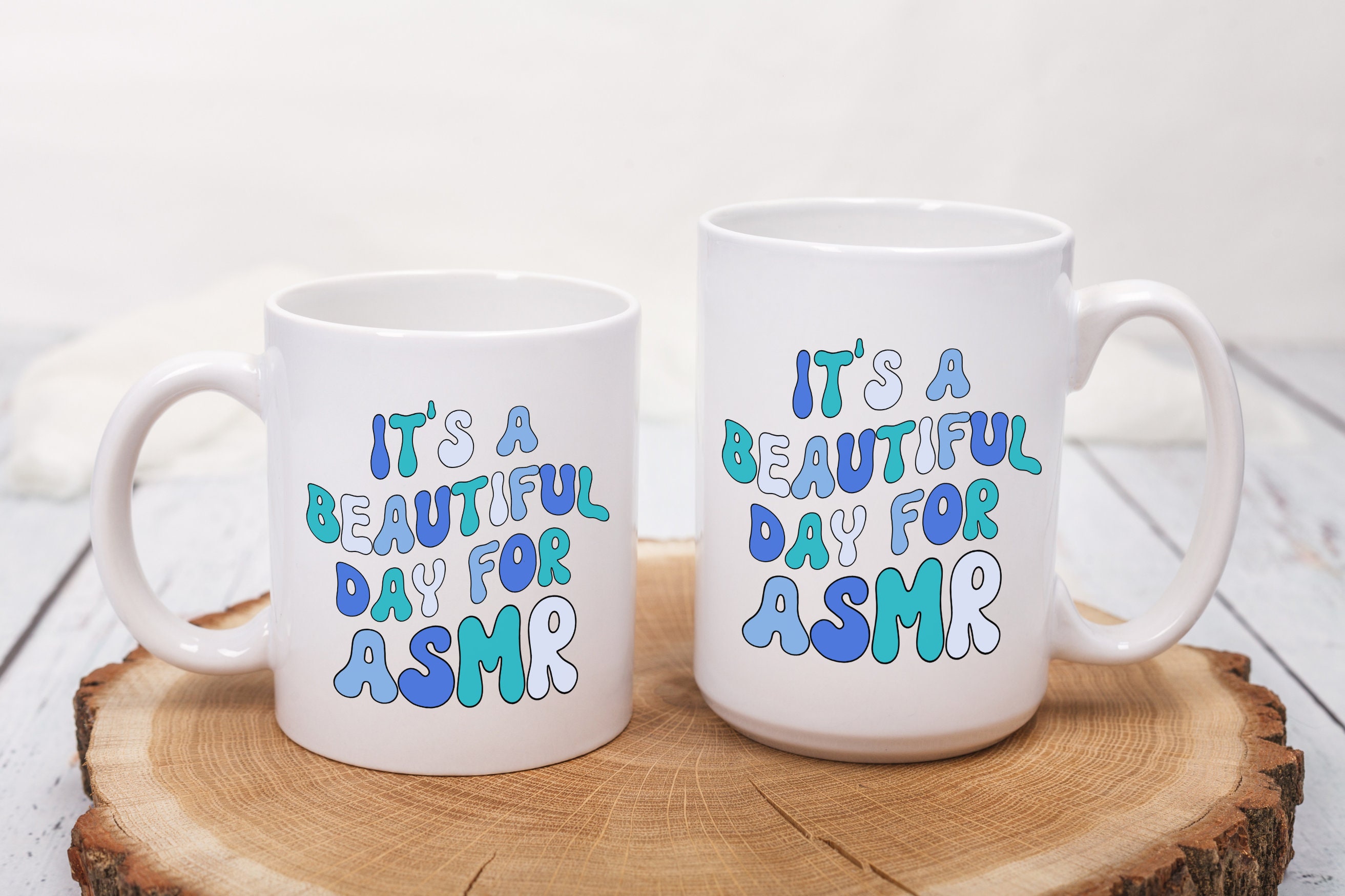 Beautiful Day for ASMR Mug,asmr Coffee Mug,asmr Mug,asmr Gift,asmr Cup ...