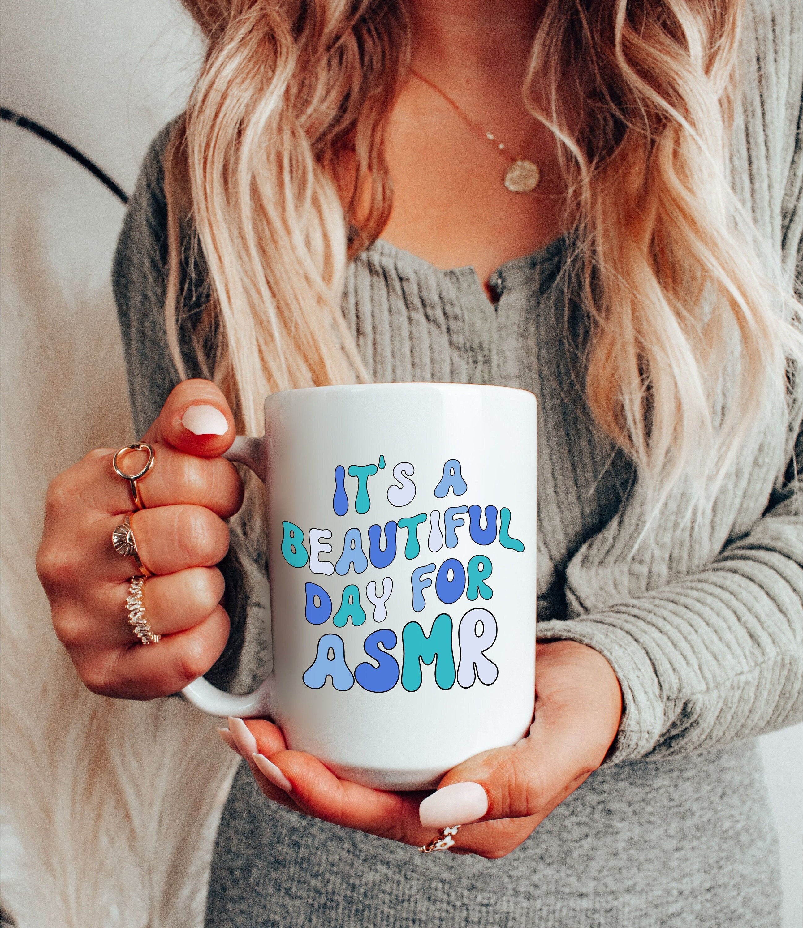 Beautiful Day for ASMR Mug,asmr Coffee Mug,asmr Mug,asmr Gift,asmr Cup ...