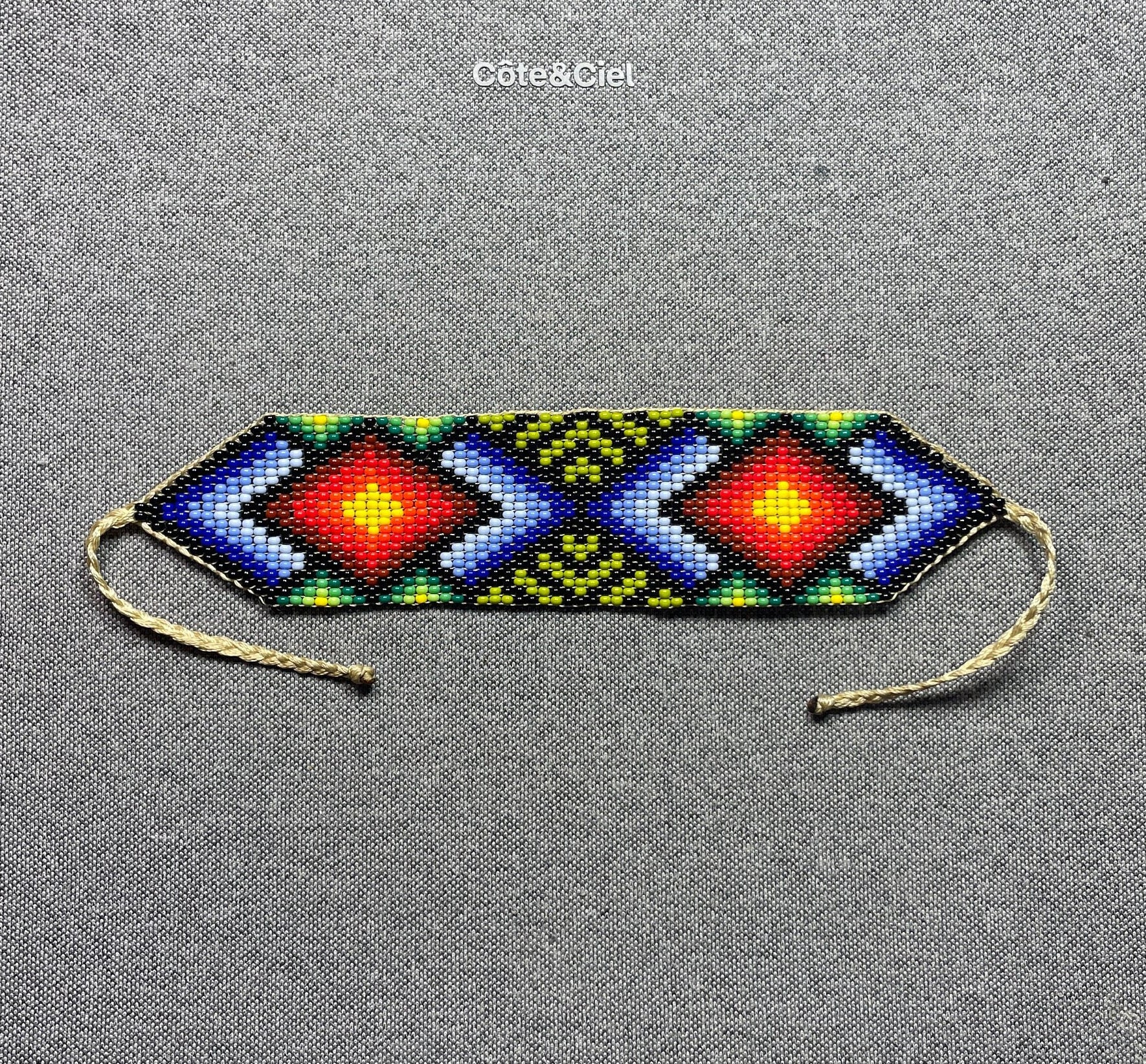 Embera Chami Beaded Bracelet Hand-woven by Women of the Colombian ...