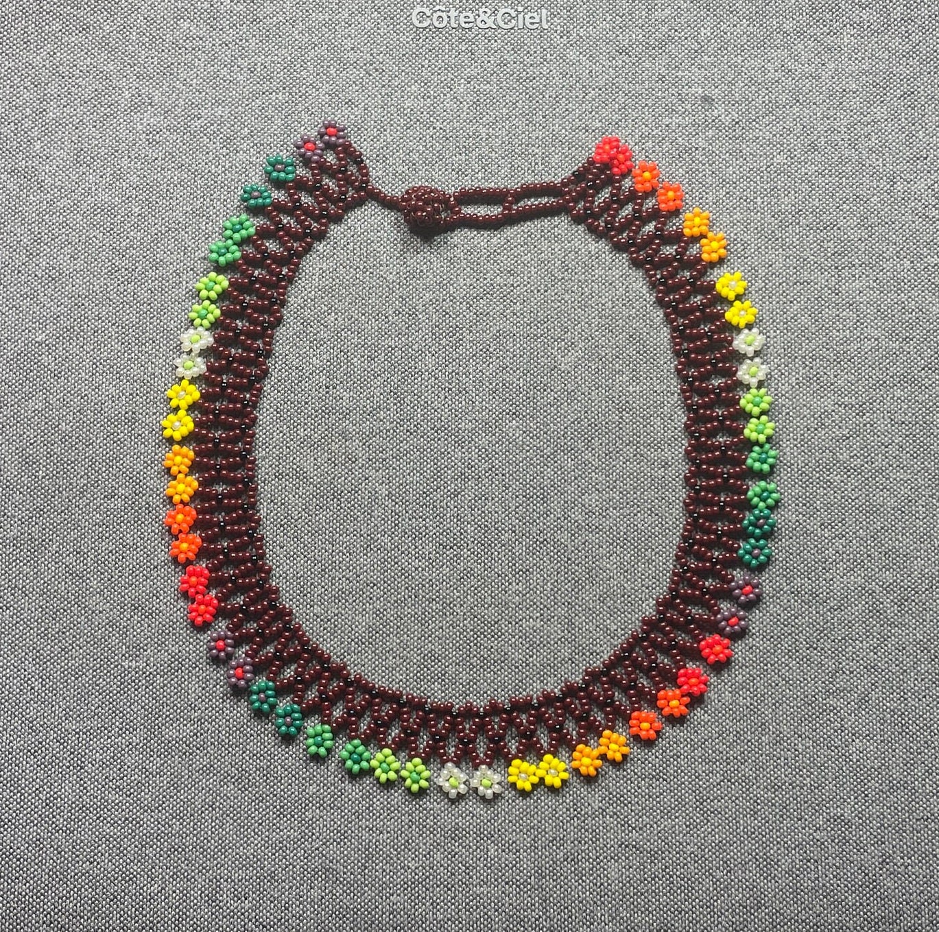 Embera Chami Beaded Choker Necklace Hand-woven by Women of the ...