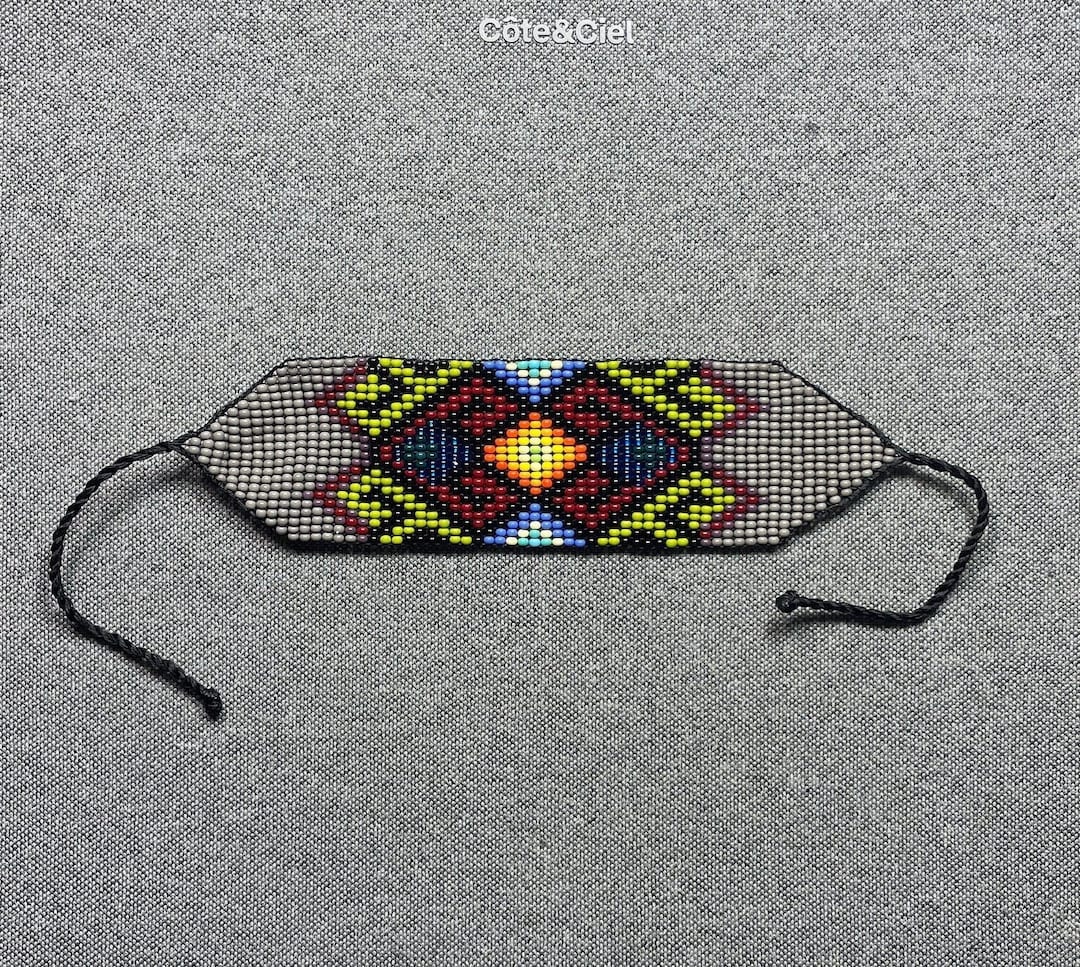 Embera Chami Beaded Bracelet Hand-woven by Women of the Colombian ...