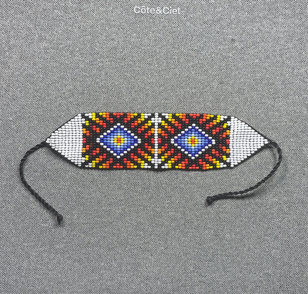 Embera Chami Beaded Bracelet Hand-woven by Women of the Colombian ...