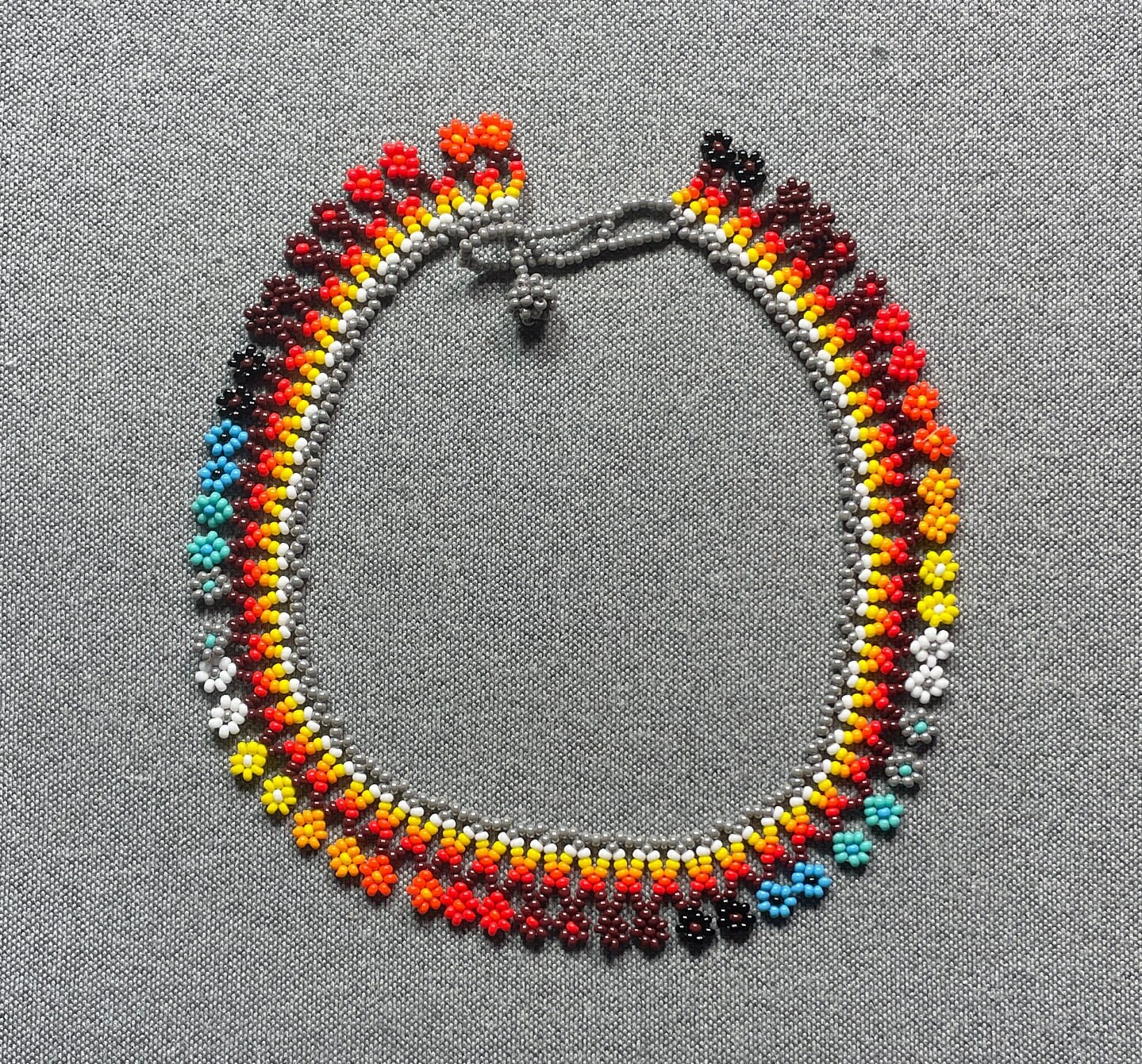 Embera Chami Beaded Choker Necklace Hand-woven by Women of the ...