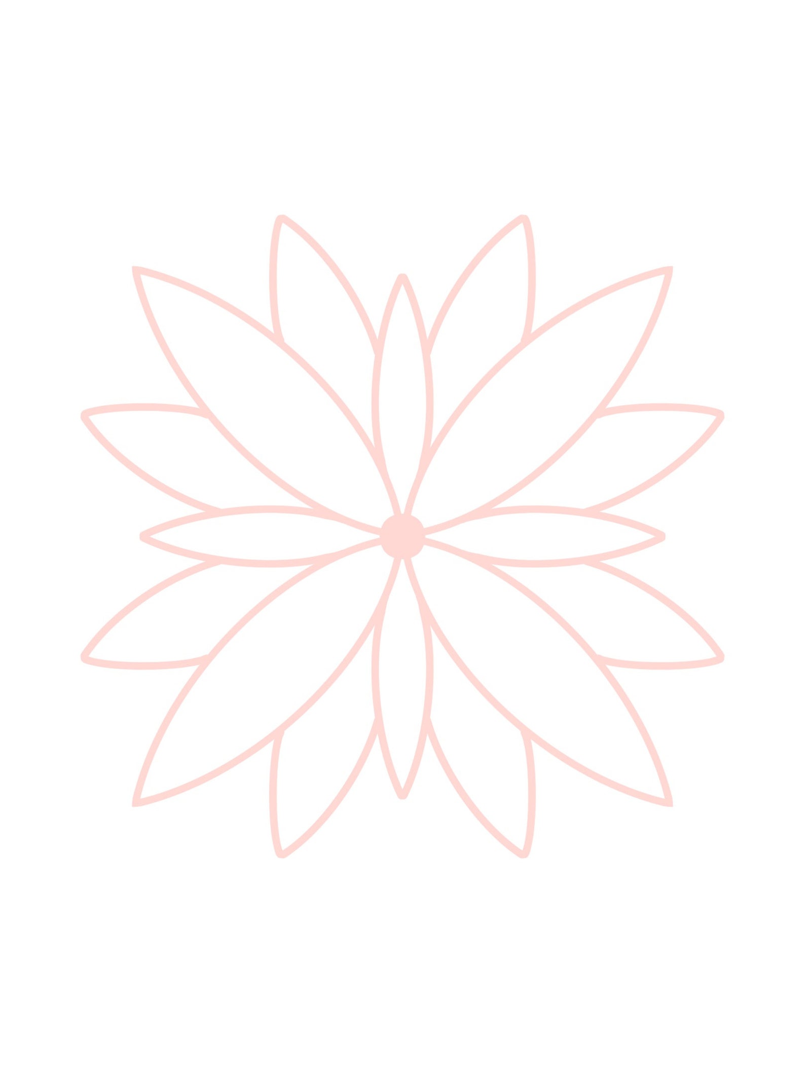 Pretty Flower SVG - Etsy