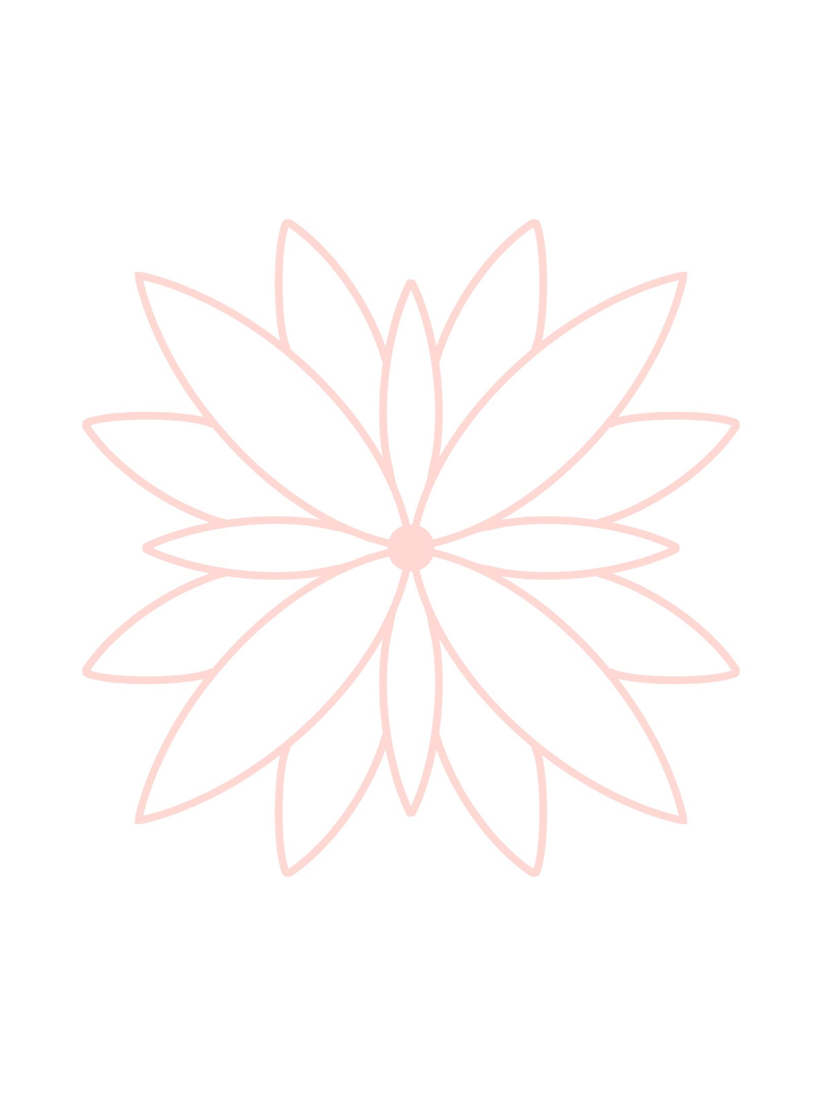 Pretty Flower SVG - Etsy