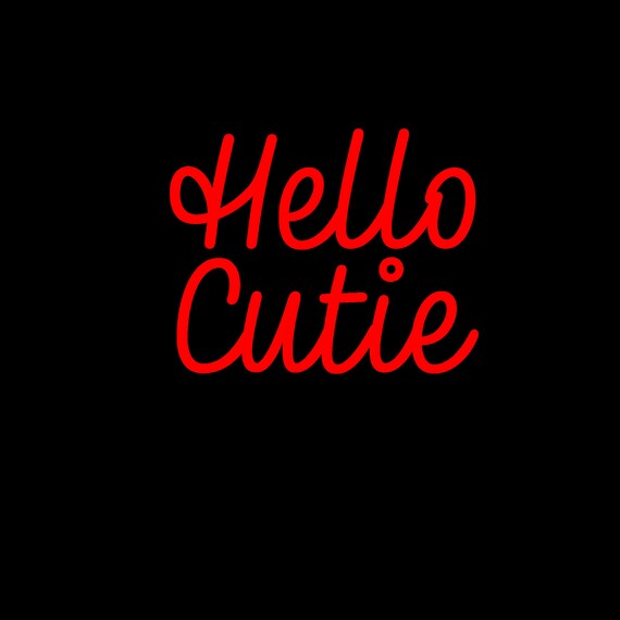 Hello Cutie SVG | Etsy