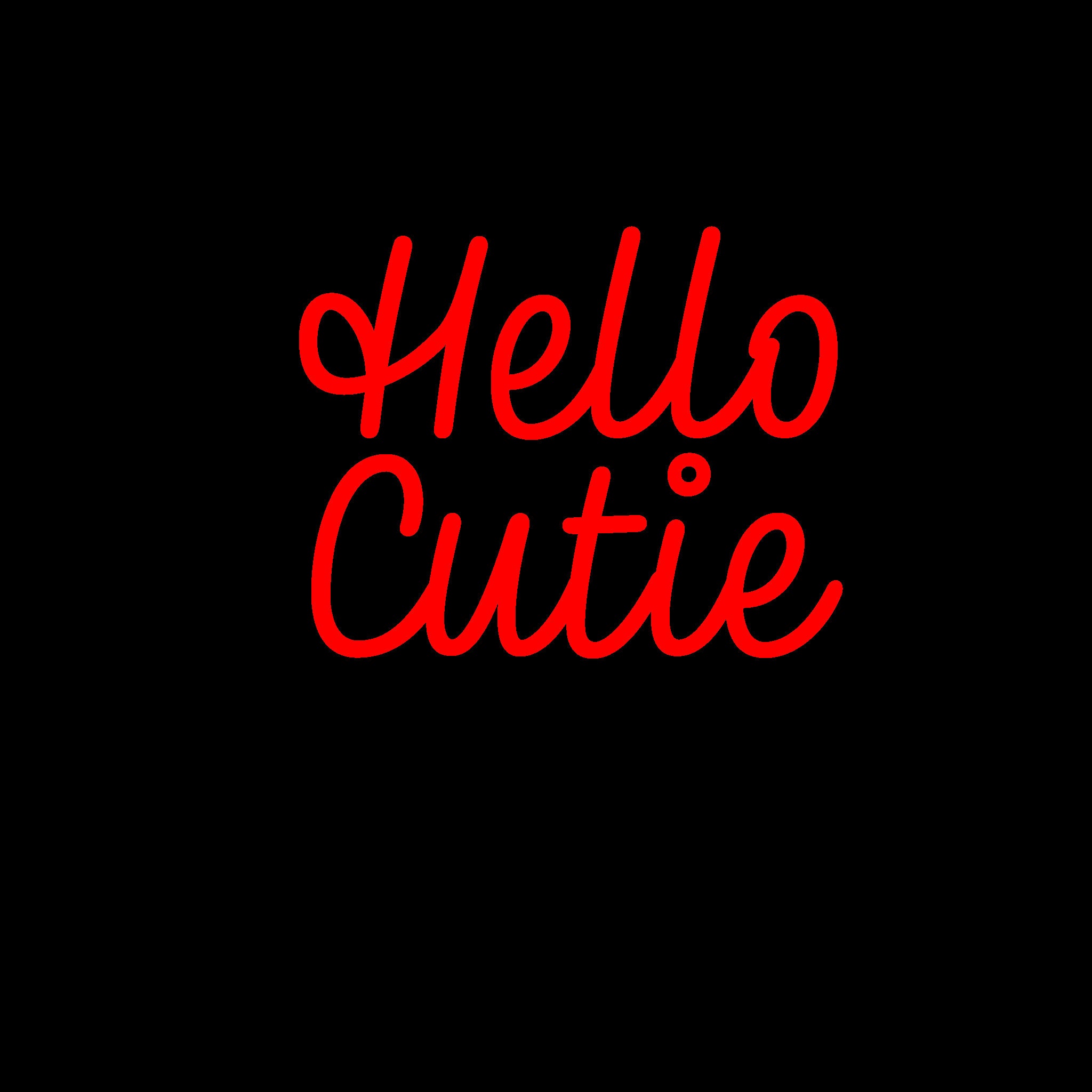 Hello Cutie SVG - Etsy