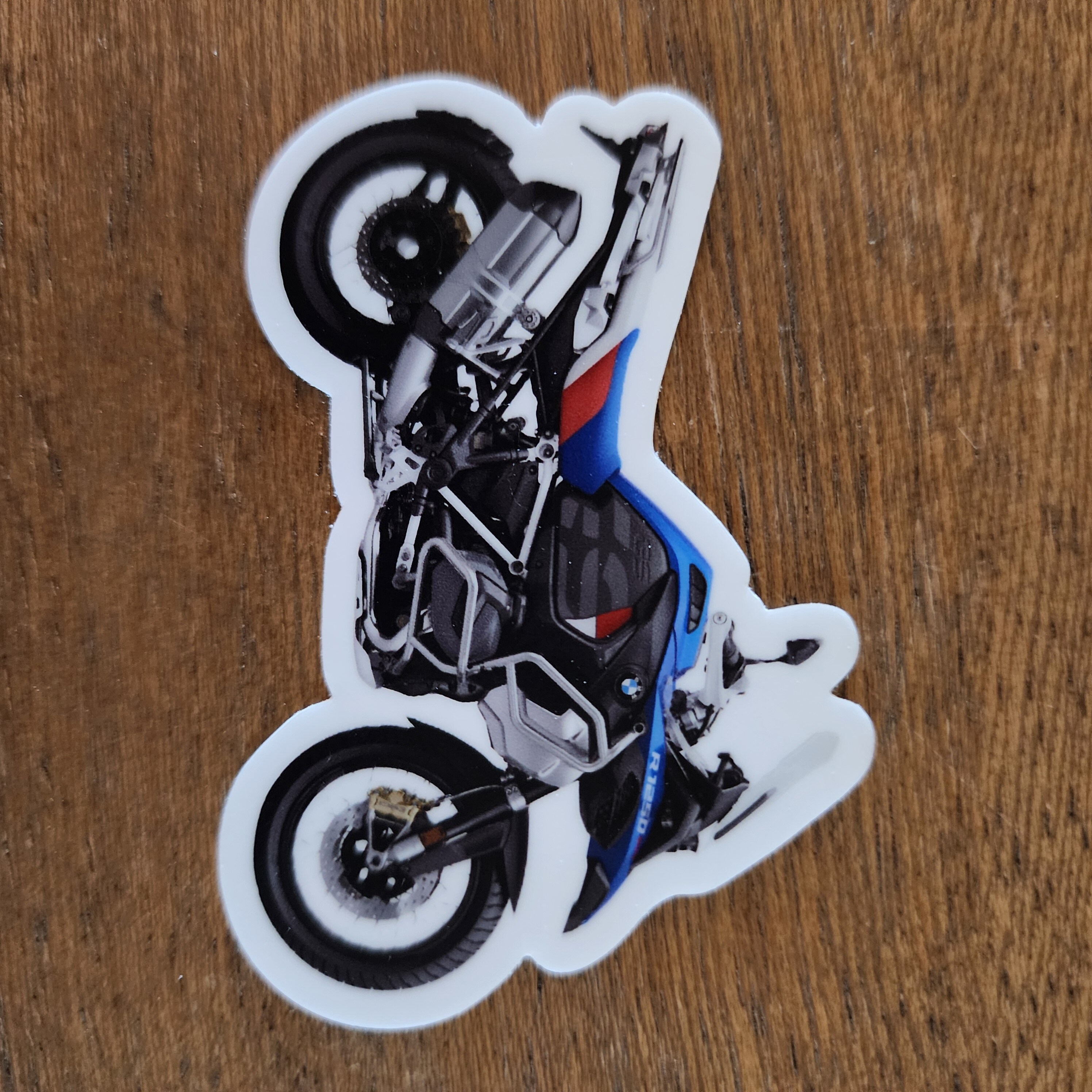 BMW R1250 GS Rally Motorcycle Sticker - Etsy