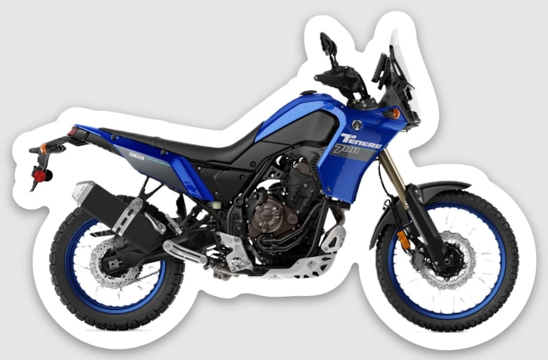Yamaha Tenere 700 T7 Motorcycle Sticker - Etsy